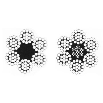 WP05 6 x Fi(25)+FC, 6 x Fi(25)+IWRC or WSC Wire Rope - Qingdao Yumetal ...